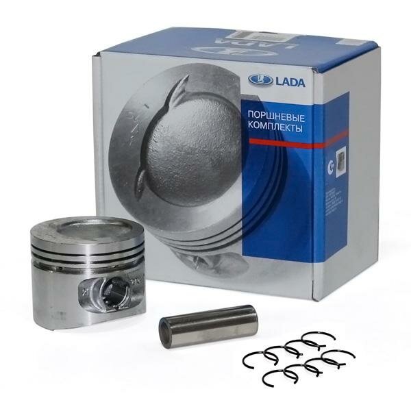 Поршневая группа кт. (4 шт.) 82,4 без колец ВАЗ-21213 (фирм. упак. LADA)