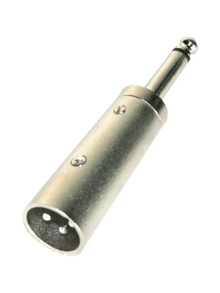 Переходник XLR 3P - Jack 6.3 моно, 1 шт AD320