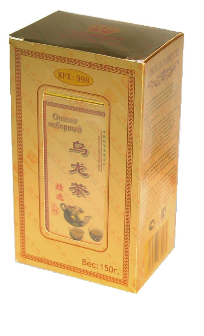 Чай Китайский зелёный "ЧюХуа" "Оолонг Gold отборный" 150гр