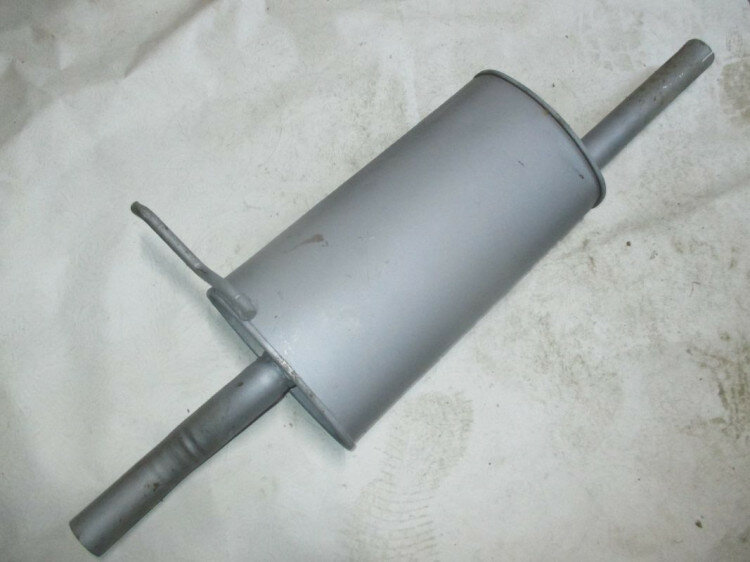 Глушитель Рено Логан 6001547676 задняя часть 6608.82.00.000 200-555 200107065R, - Ижорский глушитель