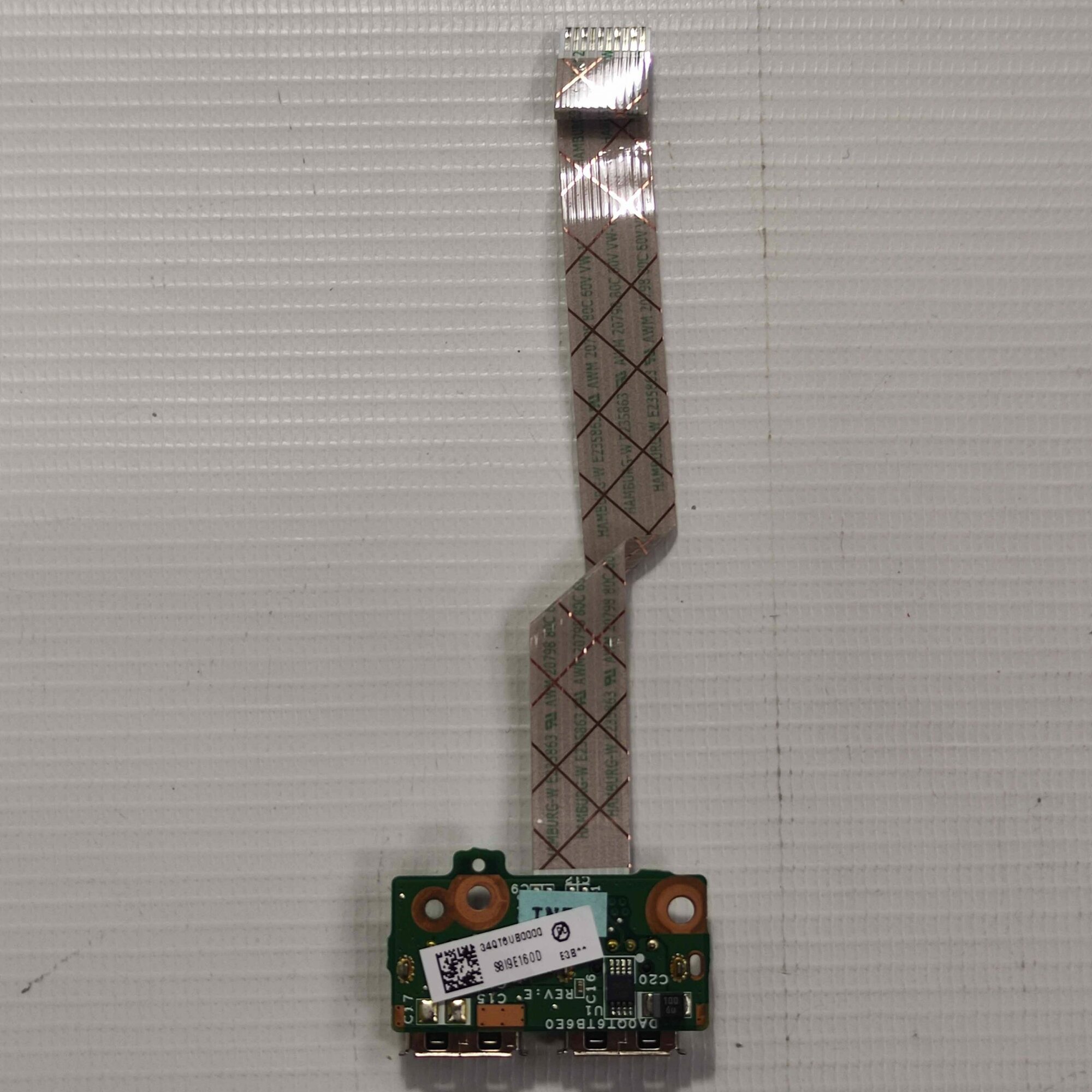 Плата USB HP DV5-1000 серии, DA0QT6TB6E0