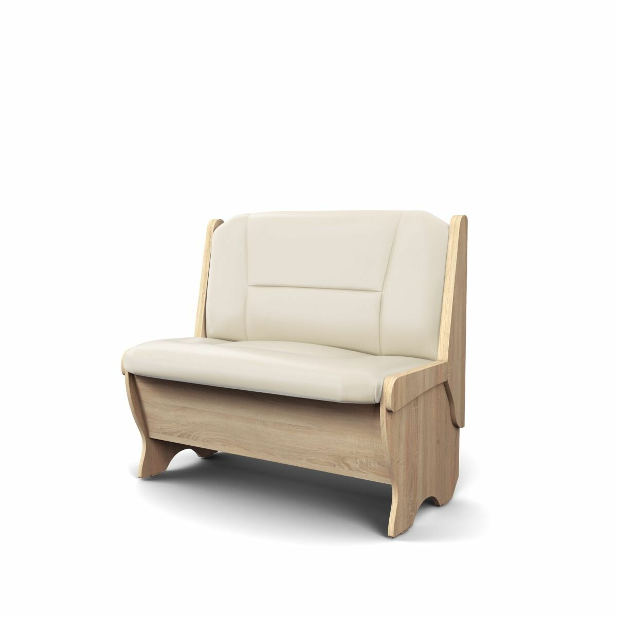 Скамья Лилия 950 Дуб Сонома/Б. Крем