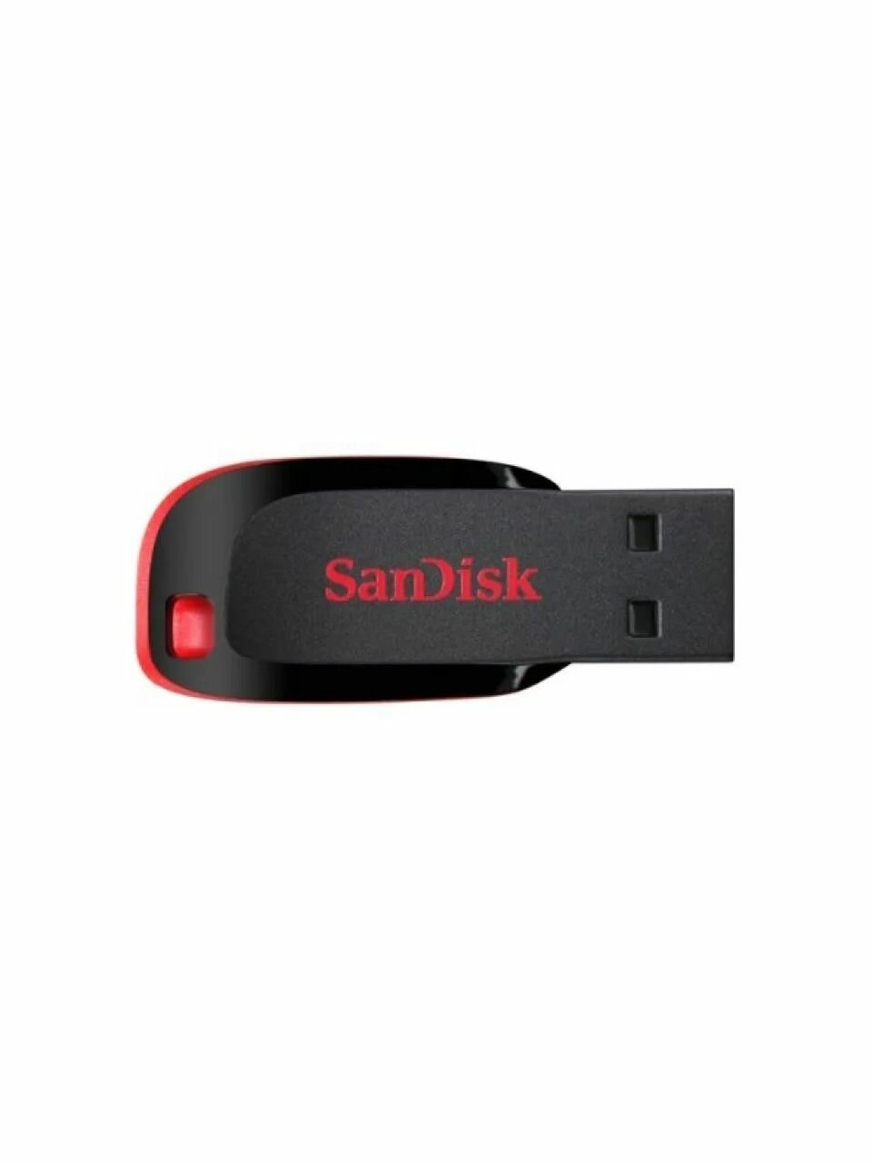USB флешка SanDisk Cruzer Blade, USB 2.0, 8ГБ, черный/красный