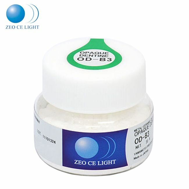 Опак-дентин Opaque Dentine OD-B3, порошок, 20г, ZEO CE LIGHT, Yamakin (Япония)