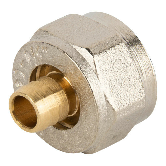 Ростерм евроконус аксиальный латунь 16x2.2x3/4ВР резьбовой элемент крепления