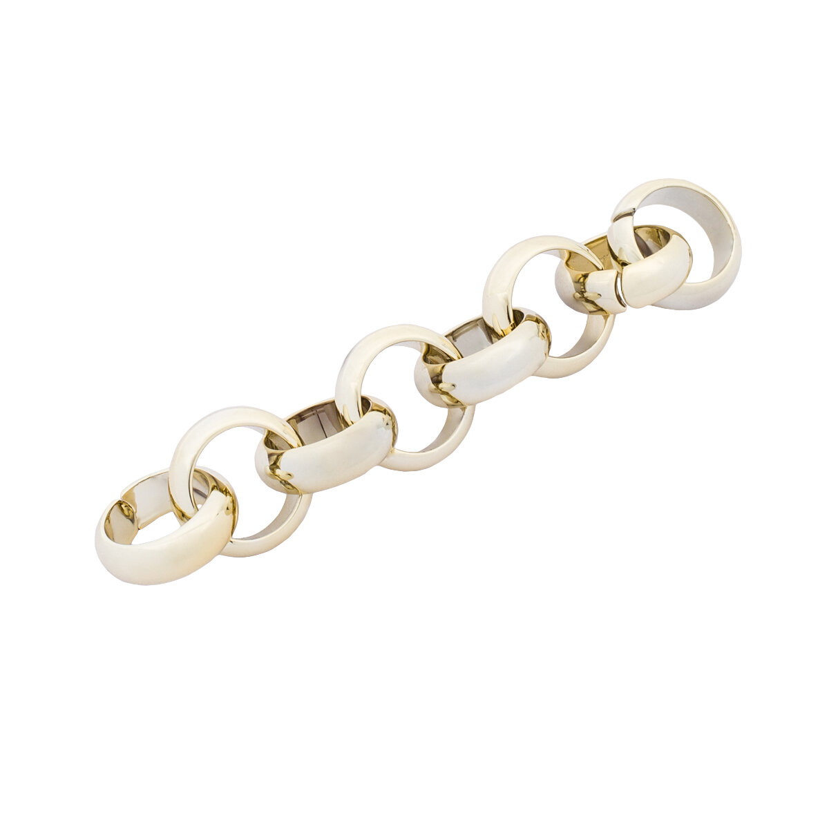 Цепь декоративная пластиковая, длина 10 см, звено 1,8*1,8 см, Astra&Craft (золото)