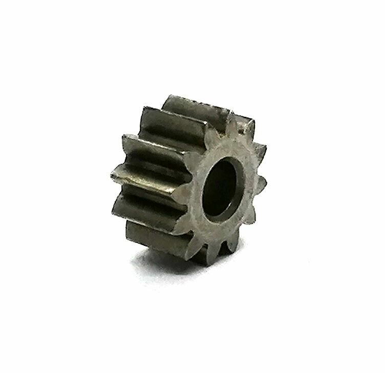Шестерня для двигателя аккумуляторных дрелей-шуруповертов 12-зубов, внутр. d-3 мм, внеш. d-9 мм, высота h-5 мм
