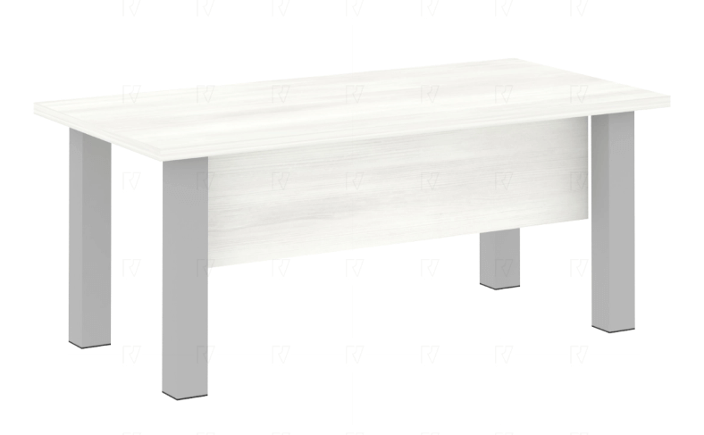 Стол руководителя Yalta Riva LT. D-18.1 Снежная патина 1800*900*750