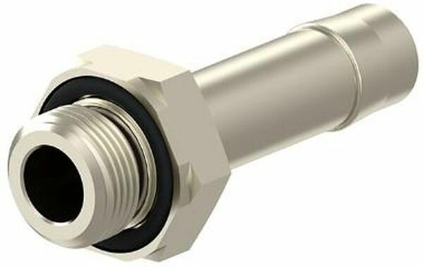 Соединитель елочка под резиновый рукав D12 на М16х1,5 (металл) 8931294012 WABCO