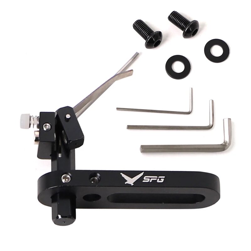 Регулируемый рекурсивный лук с магнитной подставкой для стрел