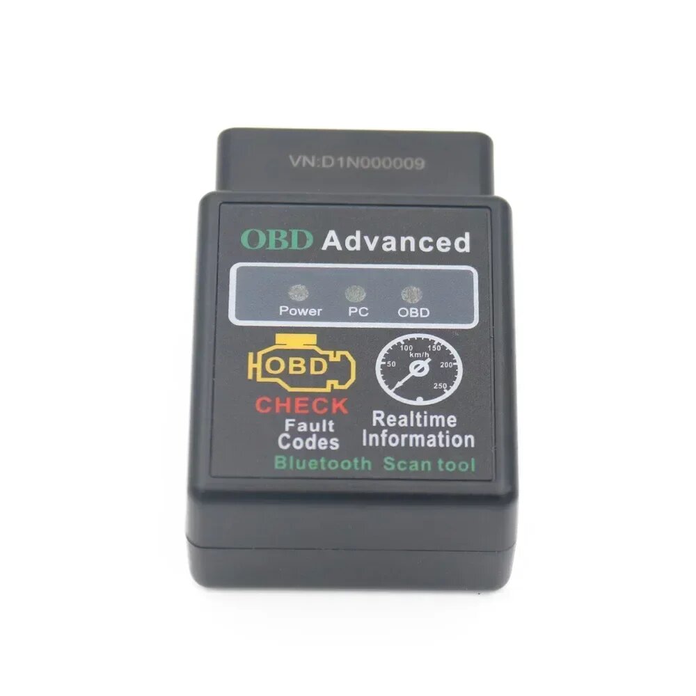 Автомобильный диагностический сканер OBD2, совместимый с Bluetooth, считыватель кодов Elm327 V1.5, для Android, IOS, Windows