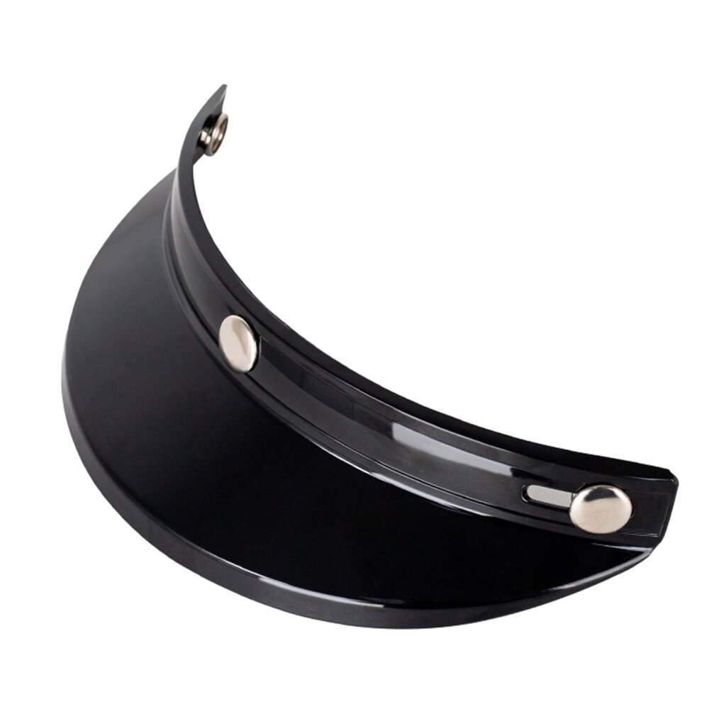 3 Козырька с Защелкивающимися Кнопками, Откидывающийся Ветрозащитный Экран для Мотоциклетного Шлема с Открытым Лицом, Полуоткрытый Козырек Для Шлема С Полями