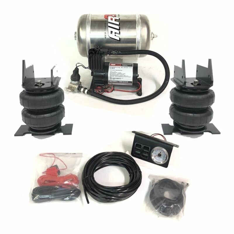 Пневмоподвеска на Hyundai Porter II (спарка) / Kia Bongo (спарка) задней оси + система управления 2 контура Air-Ride 212PS (ресивер)