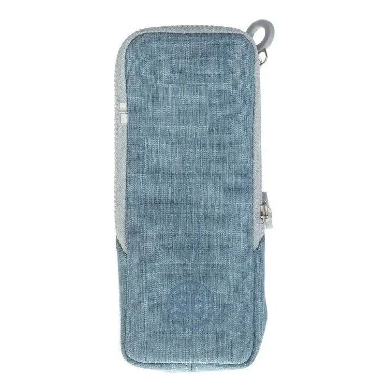 Пенал школьный NINETYGO Smart School Pencil Case на молнии, голубой, CN