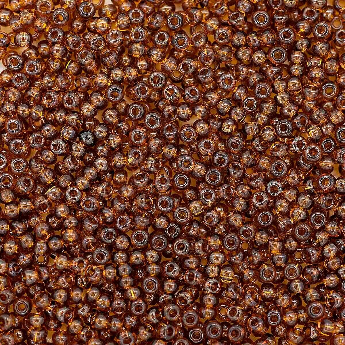 Бисер Preciosa 10/0 (2,3 мм), прозрачный, 20 г, цвет № 10110, 5 упак