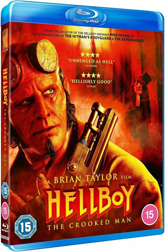 Хеллбой: Проклятие Горбуна новинка дубляж (2024) Blu-ray (блю рей)
