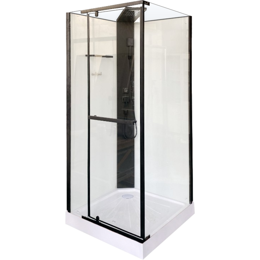Душевая кабина Ceruttispa Mimi 901B профиль черный