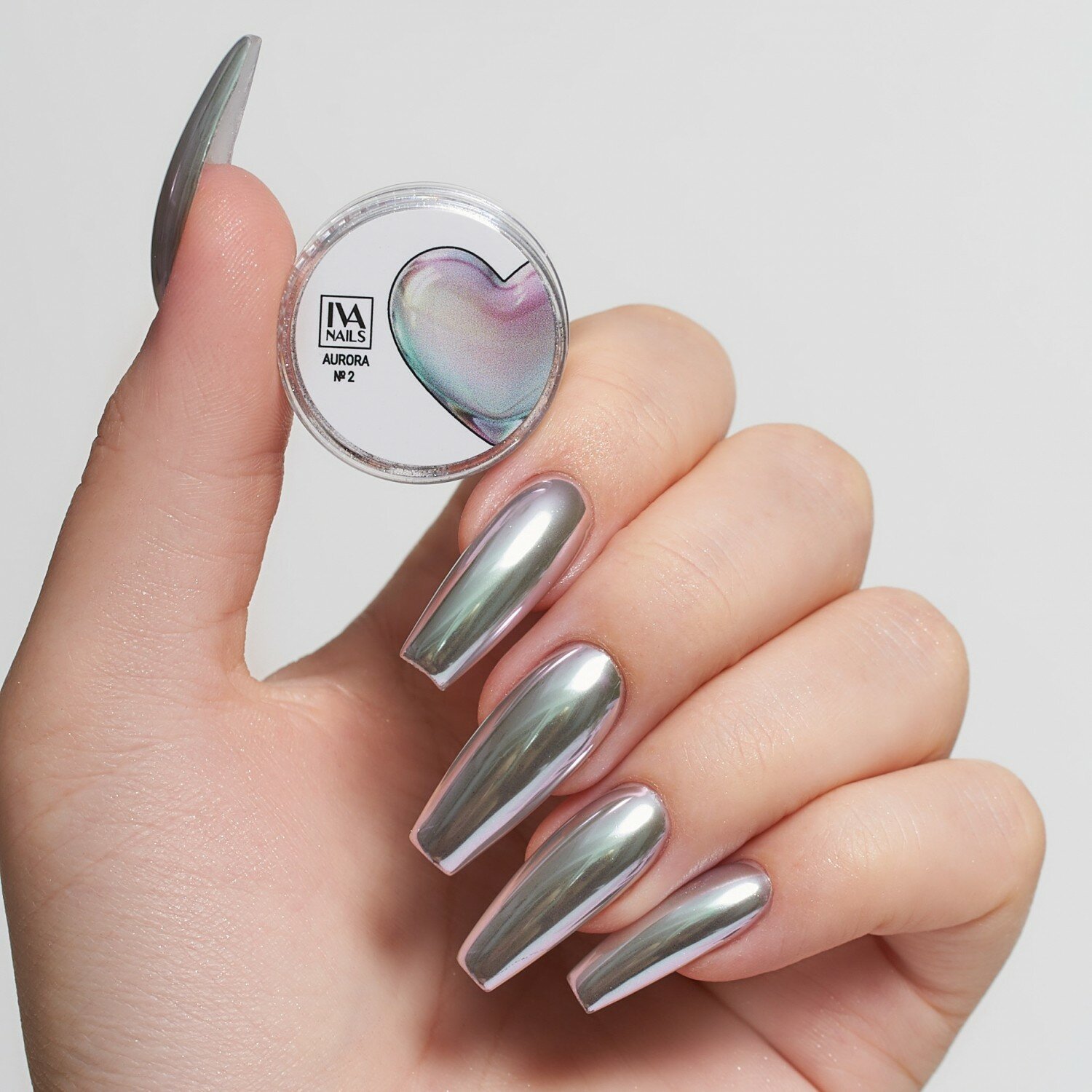 Втирка для дизайна IVA NAILS Aurora №02 0.2 г