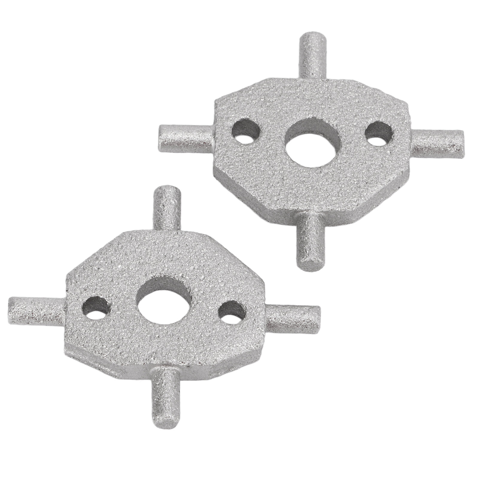 2шт Поворотная Крышка Форсунки Омывателя Фар Из Износостойкого Алюминиевого Сплава Крестообразной Формы для Замены Jaguar X S Type