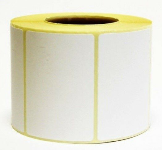 Термоэтикетки ЭКО 58х40мм, 500шт. в рулоне