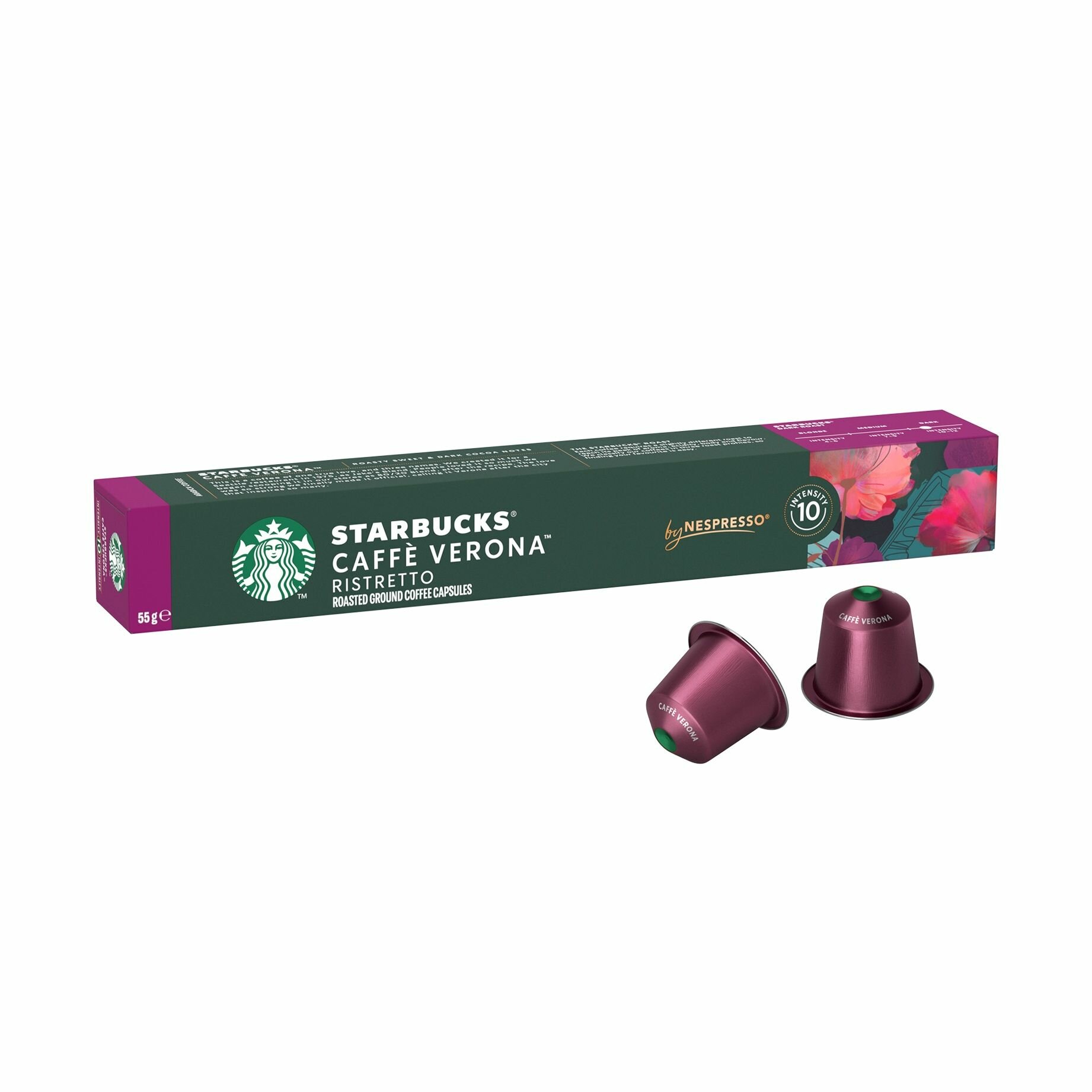 Кофе-капсулы Nespresso Original Starbucks Caffe Verona Ristretto