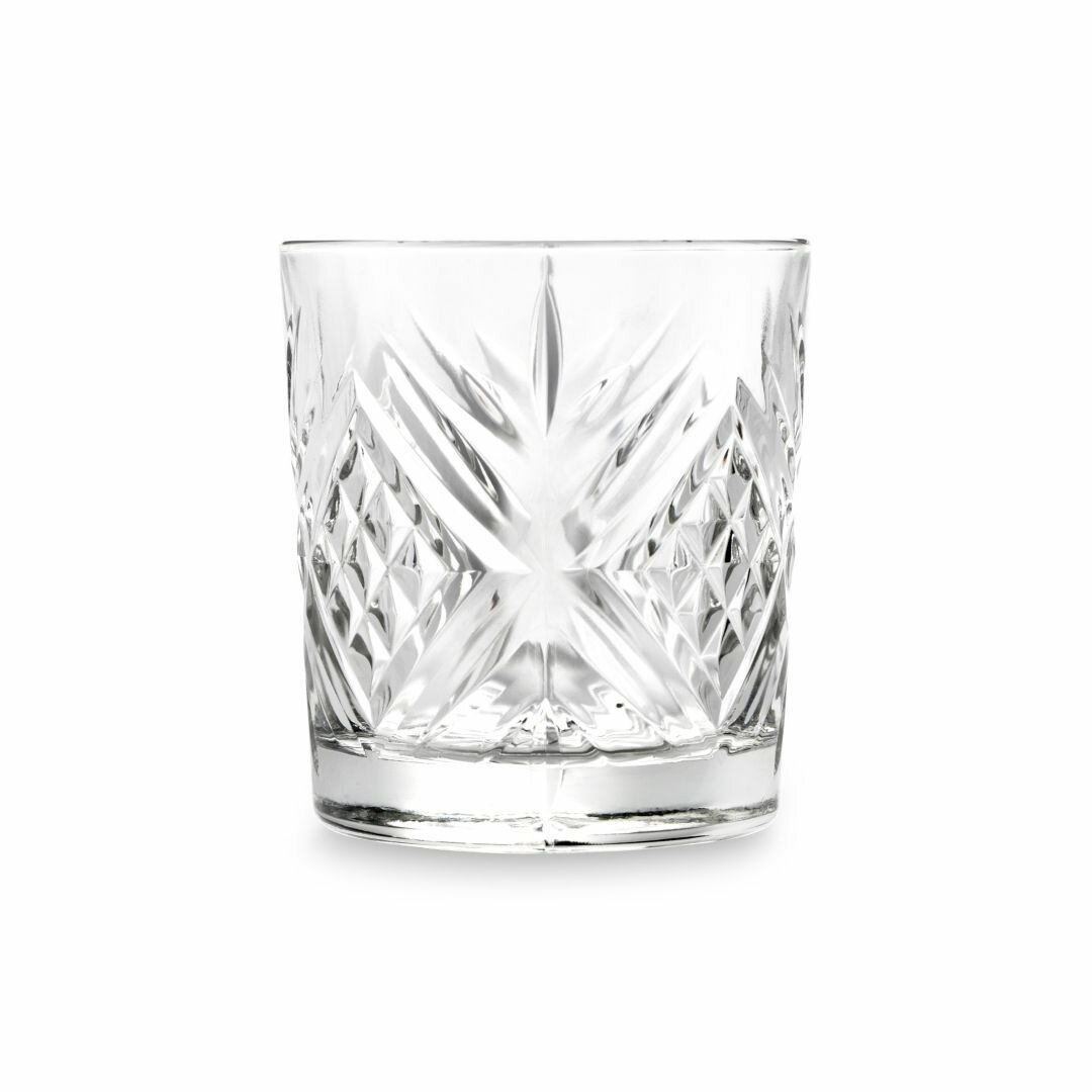 Набор стаканов низких для виски время дегустаций 300мл 4шт