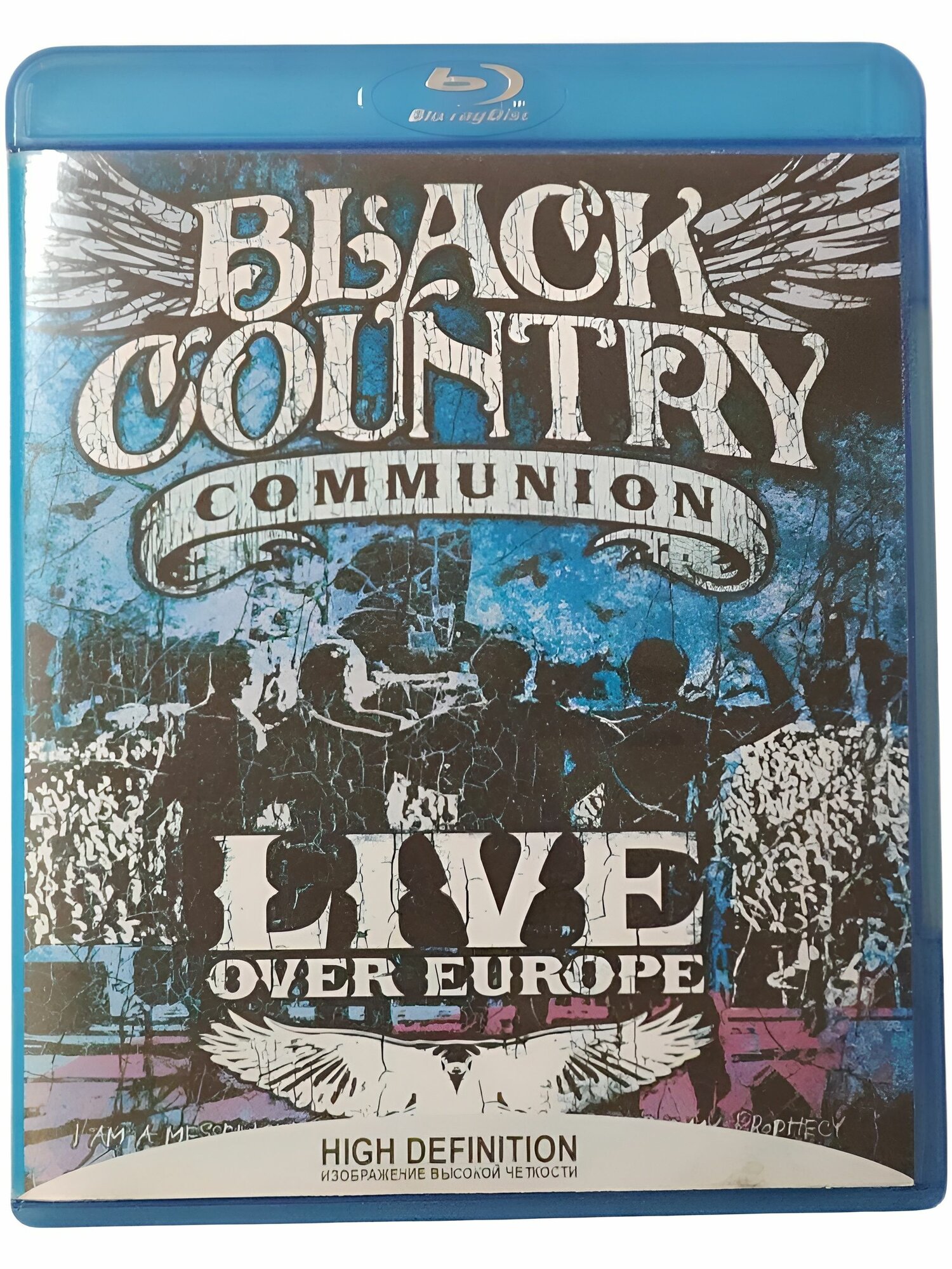 Black Country Communion - Live Over Europe (Blu-ray диск, Россия, NM/NM)