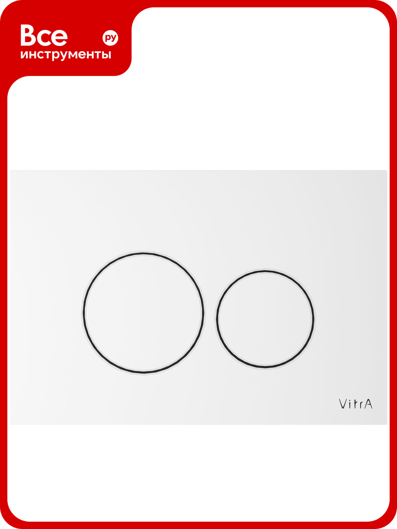 Панель смыва VitrA Origin белый 740-2400