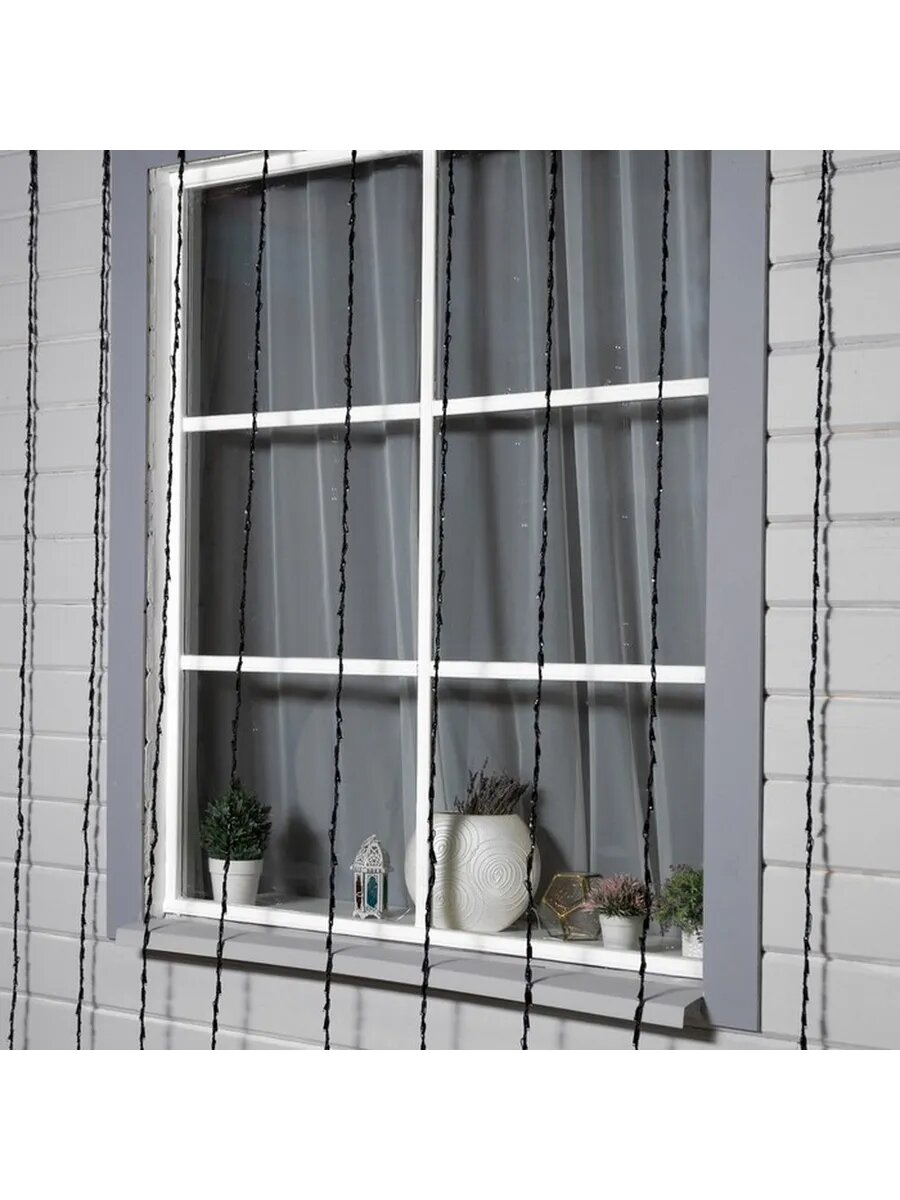 Декоративная уличная гирлянда Водопад 2x3 м