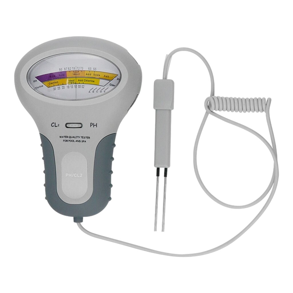 Тестер качества воды CL2 Тестер Портативный измеритель уровня хлора Двойная шкала Тестовые мониторы для бассейна СПА Аквариум