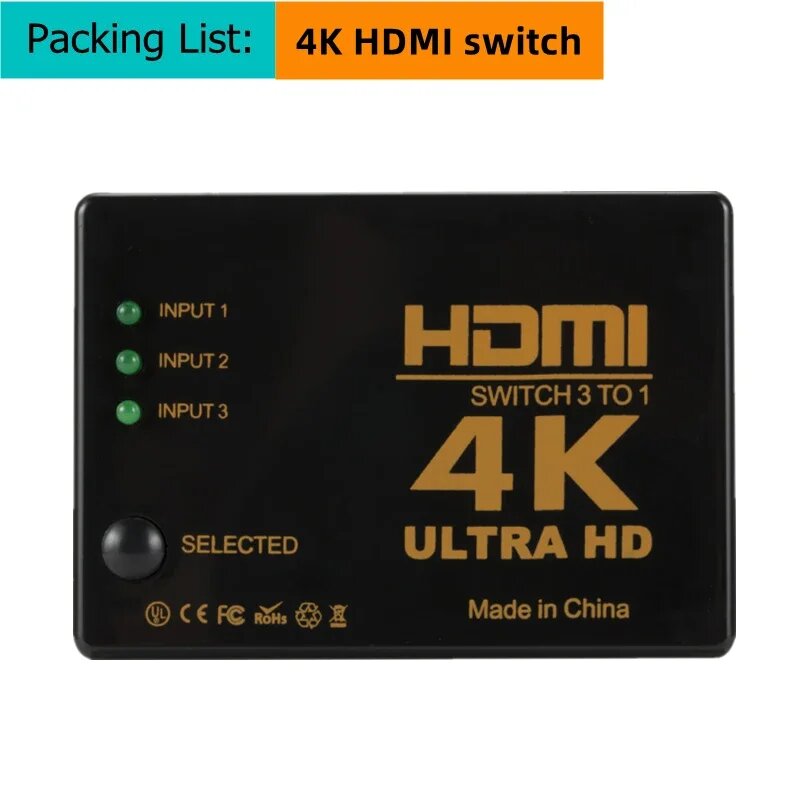 HDMI-переключатель 3 в 1 4K, Product A