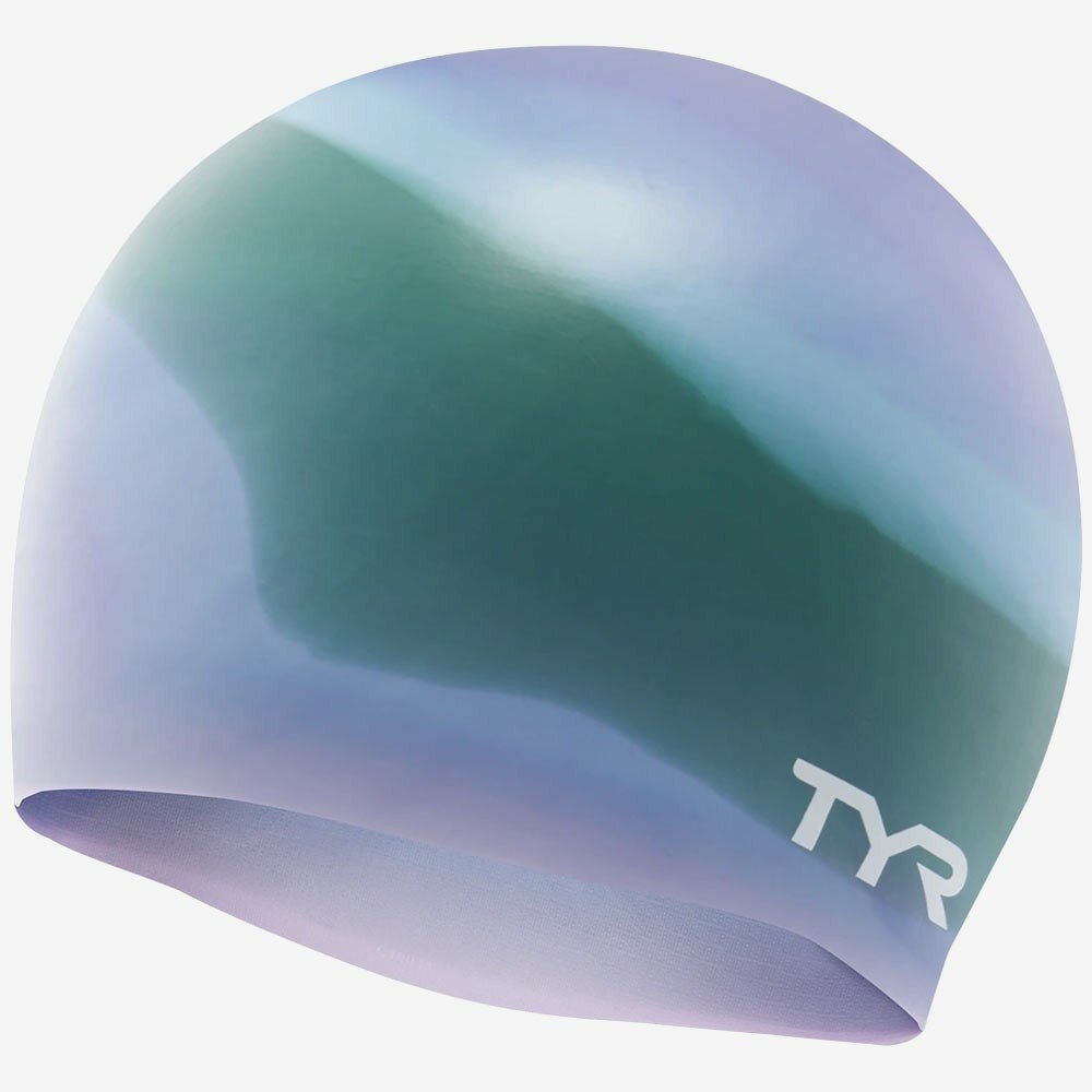 Шапочка для плавания TYR Multi Silicone Cap (528 Фиолетовый, O/S)