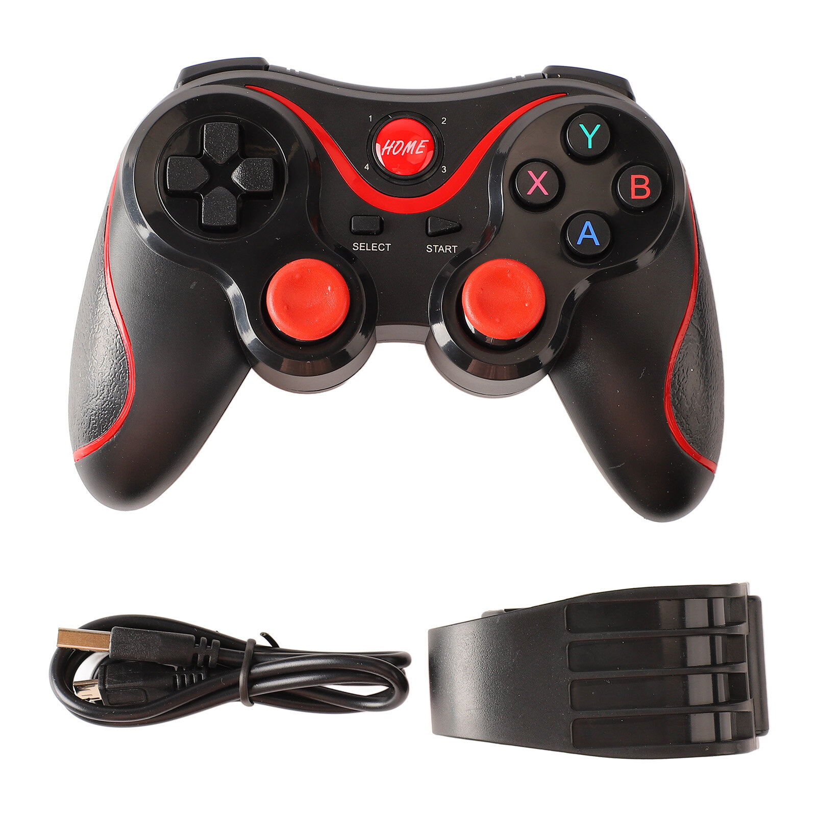 Bluetooth Game Controller стабильный беспроводной геймпад беспроводной геймпад с кросс -ключом для ноутбука для телефона