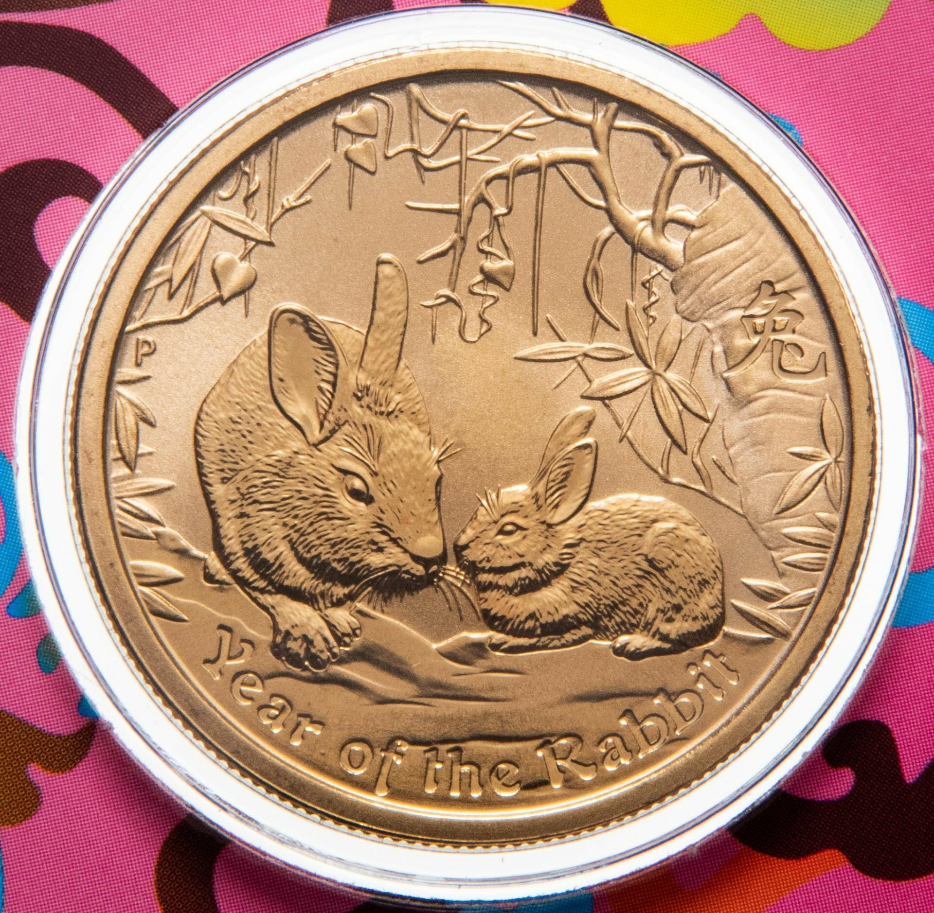 Австралия 1 доллар 2011 "Кролик", Алюминиевая бронза, в сохранности UNC