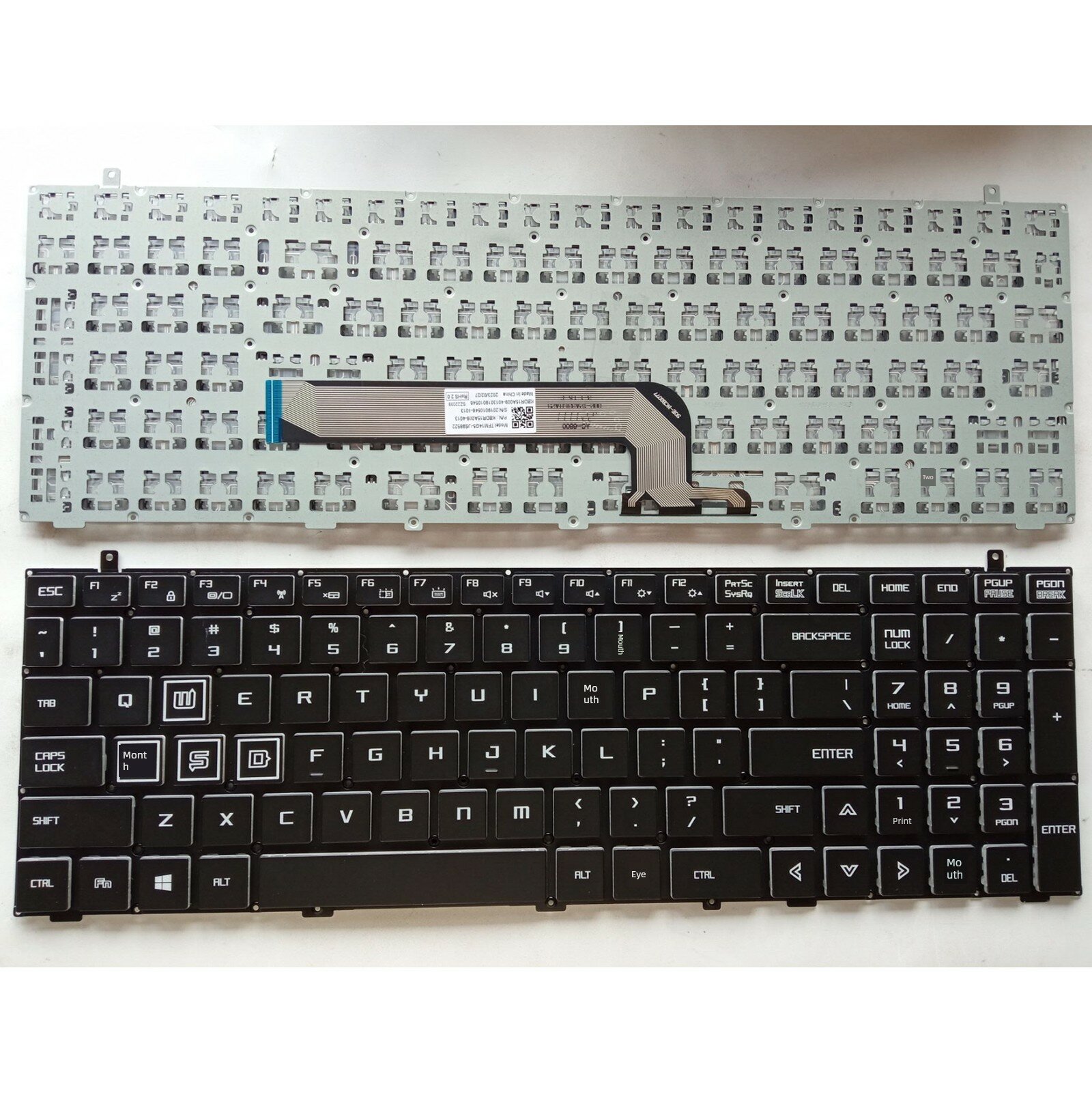 Механическая клавиатура Mechanic T90 Mechanical Revolution Deep Sea Titan X3-S X8Ti-S X8 Pro Jiaolong 760-P Без