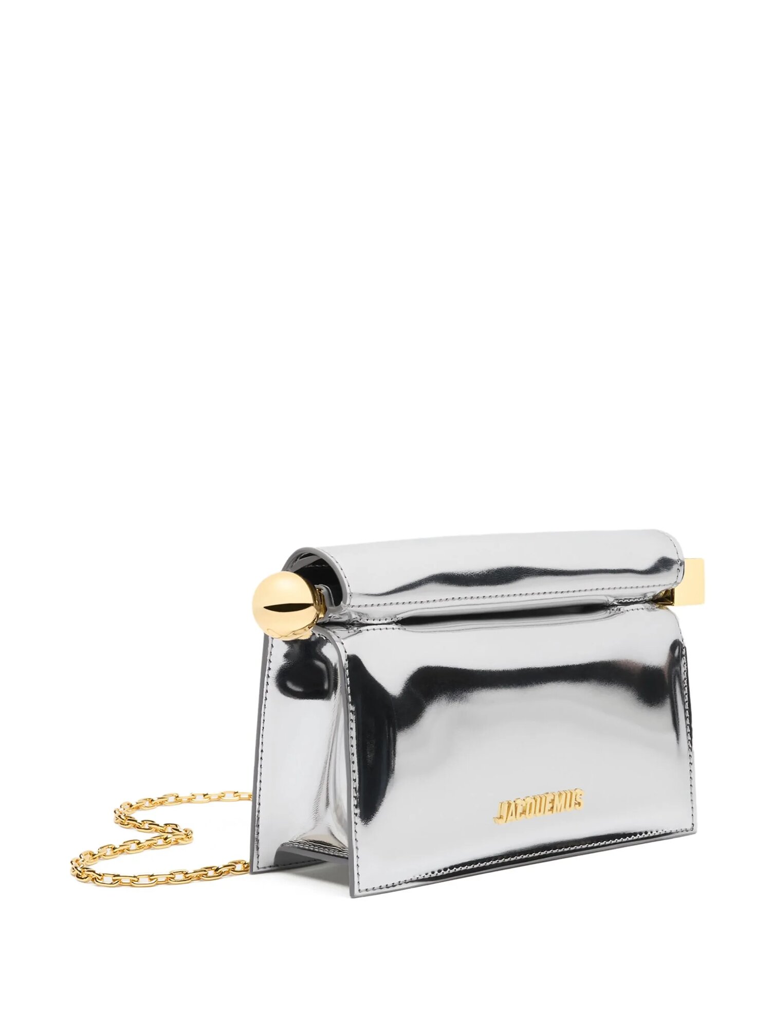 Сумка Jacquemus La Petite Pochette, Silver — фото 1