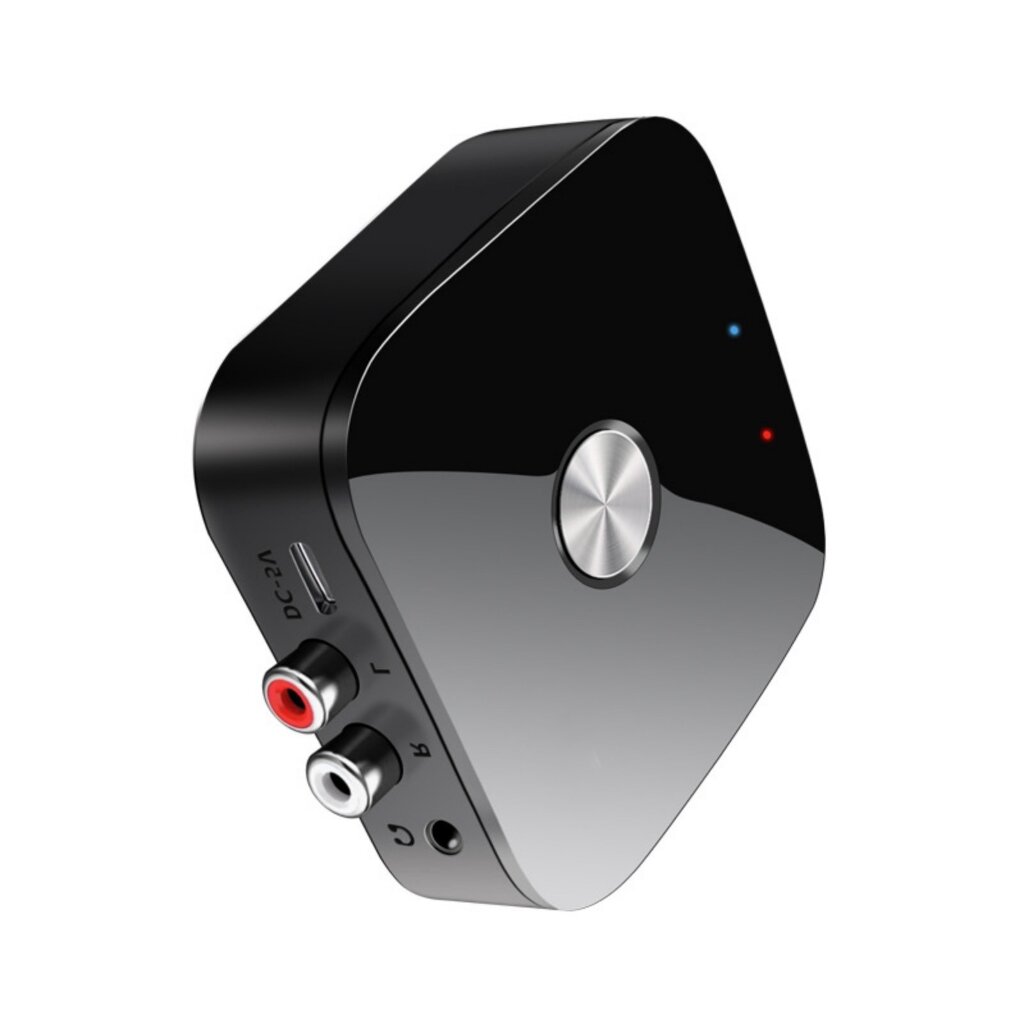 Bluetooth-совместимый приемник звукового передатчика 5.3 3,5-мм Музыкальный беспроводной адаптер с пультом дистанционного управления для автомобильного телевизора ПК