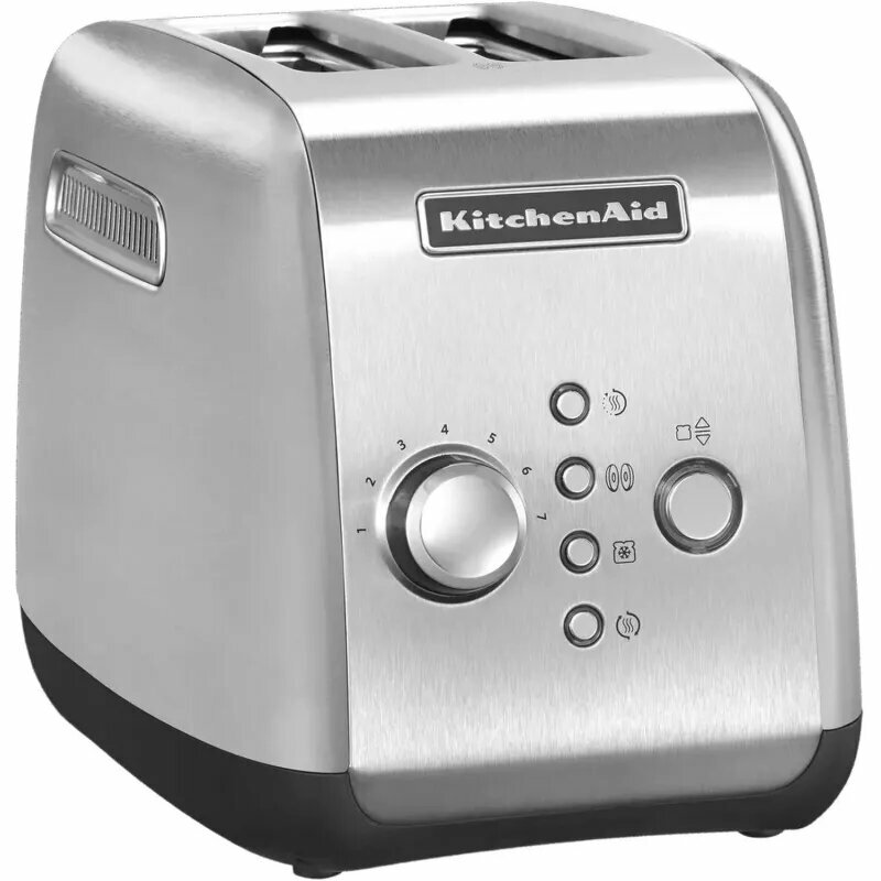 Тостер KitchenAid 5KMT221ESX на 2 тоста моторизованный, нержавеющая сталь, 2340029