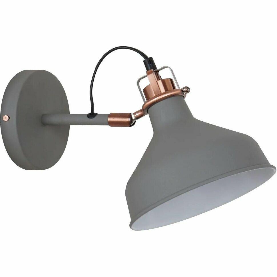 Бра Camelion WML-425 С73 серый + медь, 40 Вт, Е27, 1220970