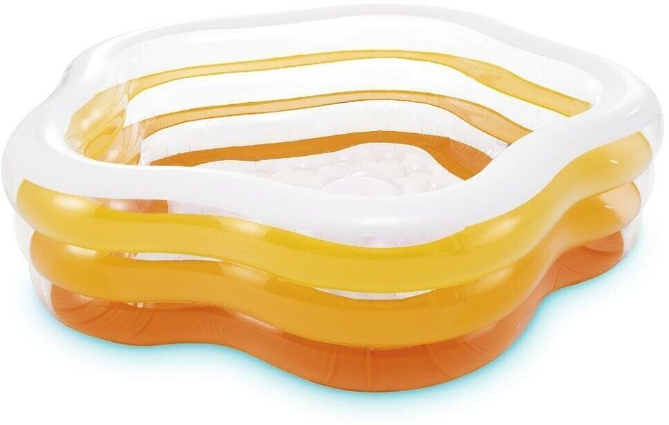 56495, Intex, Детский надувной бассейн 185х180х53см, с надувным дном, 460л, от 3 лет