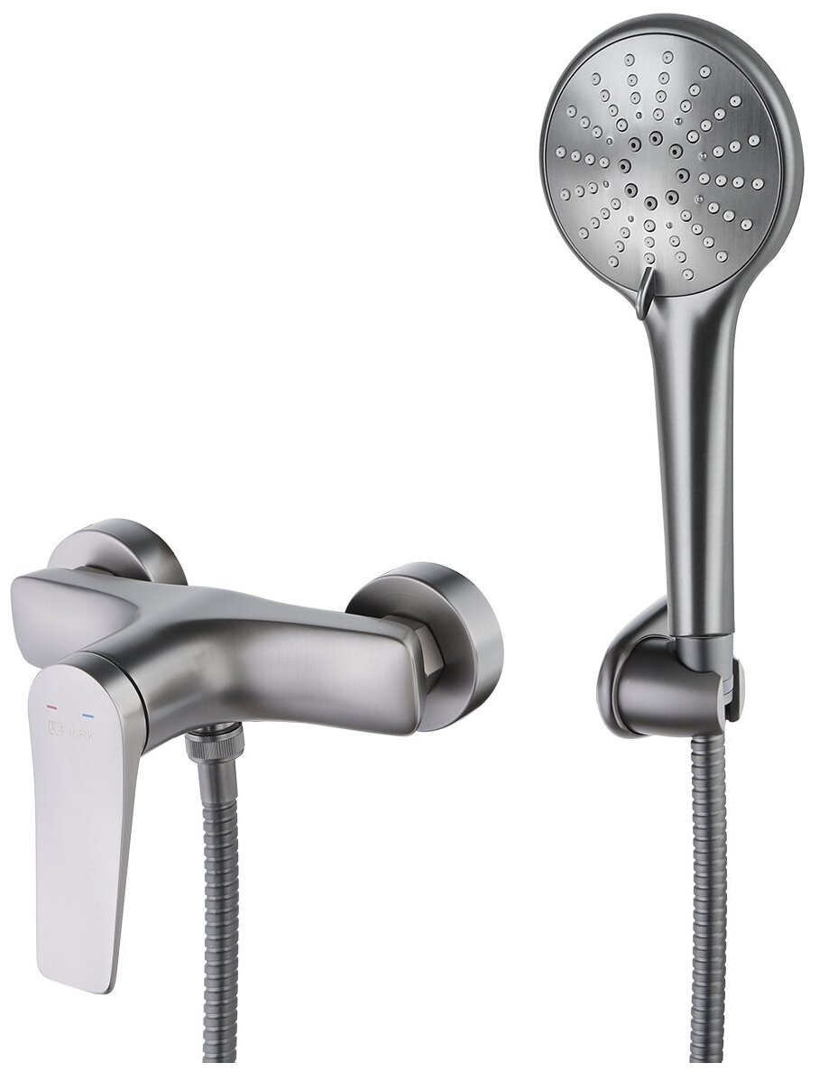 Смеситель Lemark Bronx LM3703GM для ванны с душем