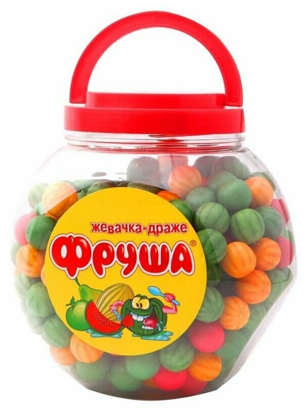 Жвачка-драже Фруша фрукты, 280 шт по 4 г