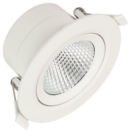 Встраиваемый светодиодный светильник Arlight LTD-Polar-Turn-R105-10W Day4000 032311