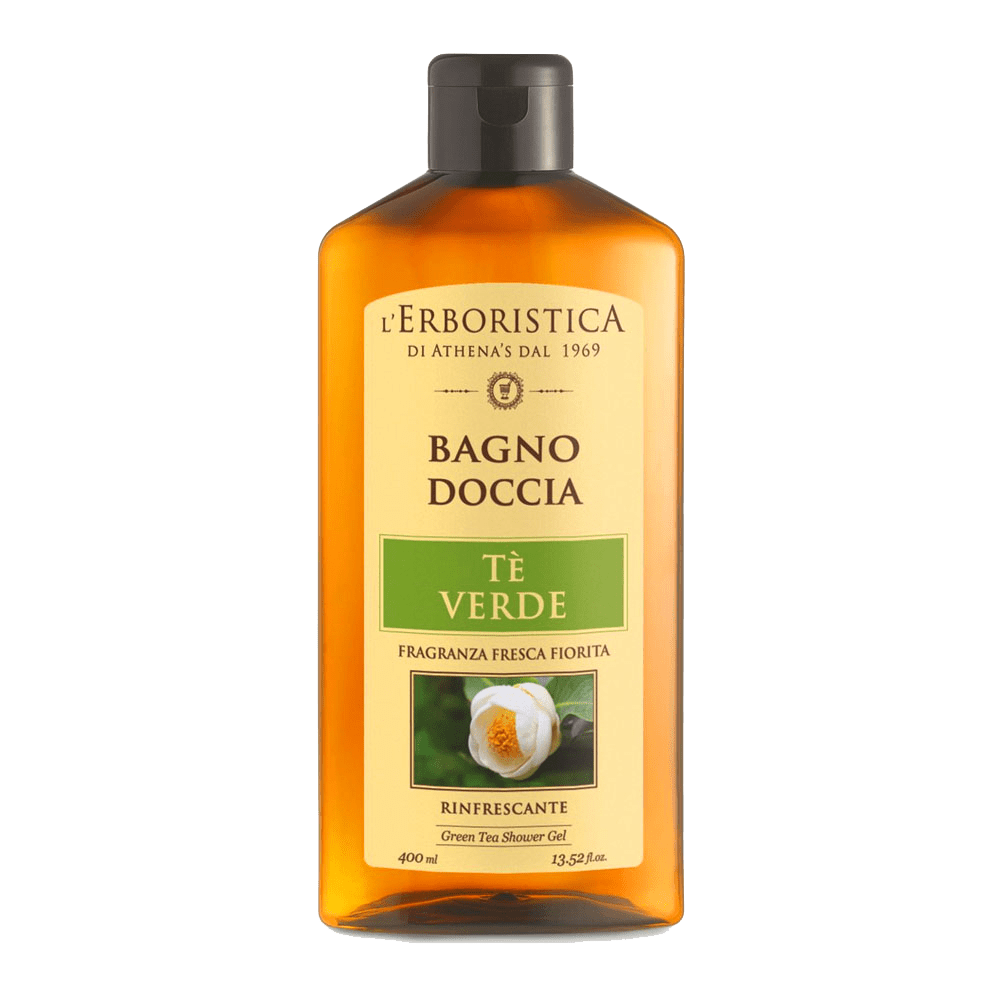 Гель для душа L'Erboristica/Эрбористика «Зеленый чай», Botanical Extracts, Италия, 400 мл