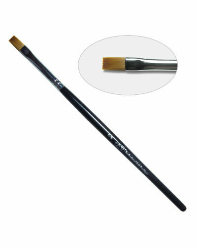 Кисть для геля квадратная 1G/6-s Pnb, нейлон, длина ворса 11 мм