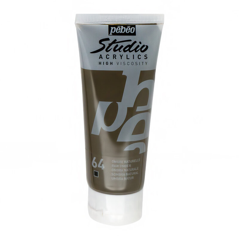 Краска акриловая "PEBEO" Studio Acrylics 100 мл 831-064 умбра натуральная