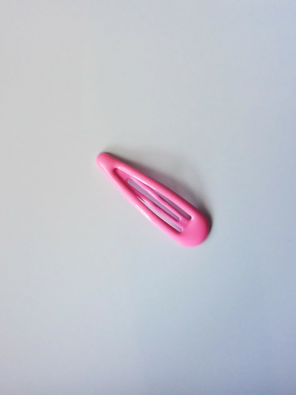 Заколка клик-клак многоцветная аксессуар для укладки волос розовые