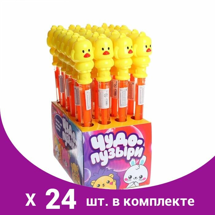 Мыльные пузыри Чудо-пузыри (24 шт)