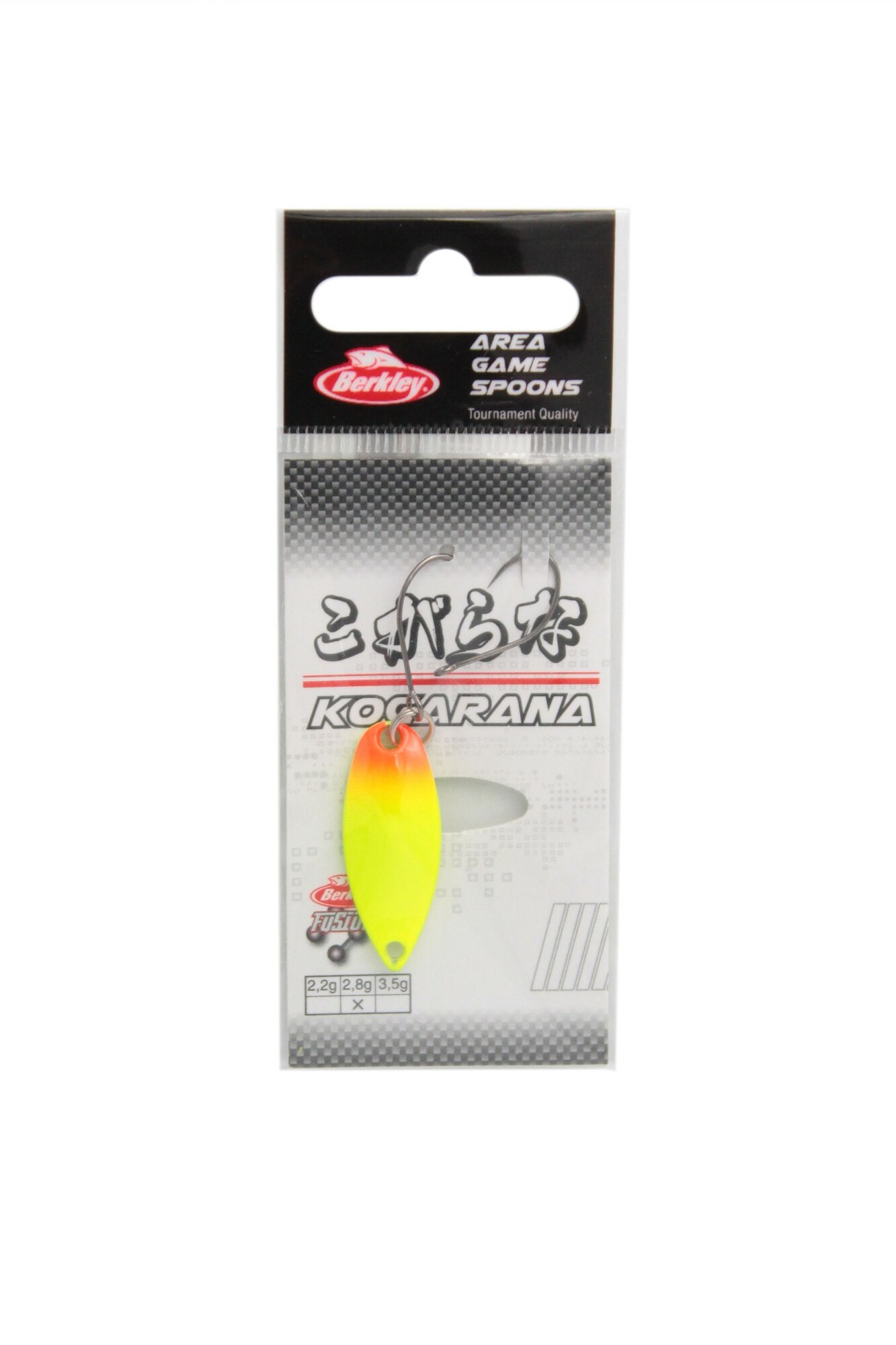 Berkley Ags Kogarana 2,8гр Orange Tip/Chartreuse/Gold Блесна для хищной рыбы щука окунь