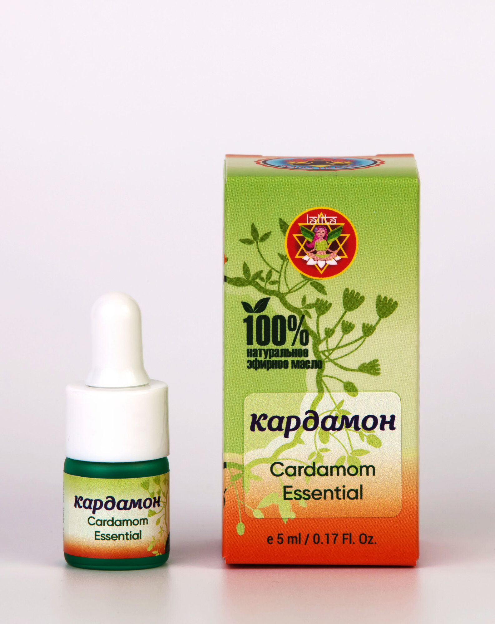 Кардамон (эфирное масло) / Cardamom essential / 5 мл / стекло / Prana Healing / LALITA®